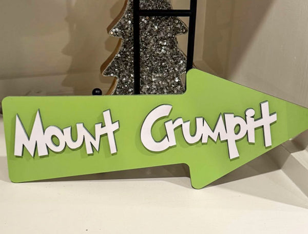 Grinch Arrow Signs For Shelves Or For A Direction Sign – Geo And Dan