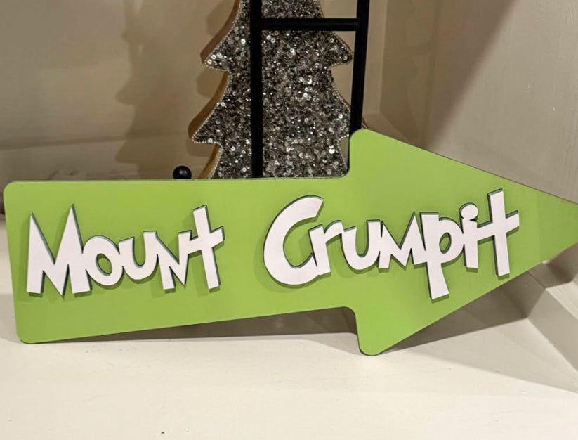 Grinch Arrow Signs For Shelves Or For A Direction Sign – Geo And Dan