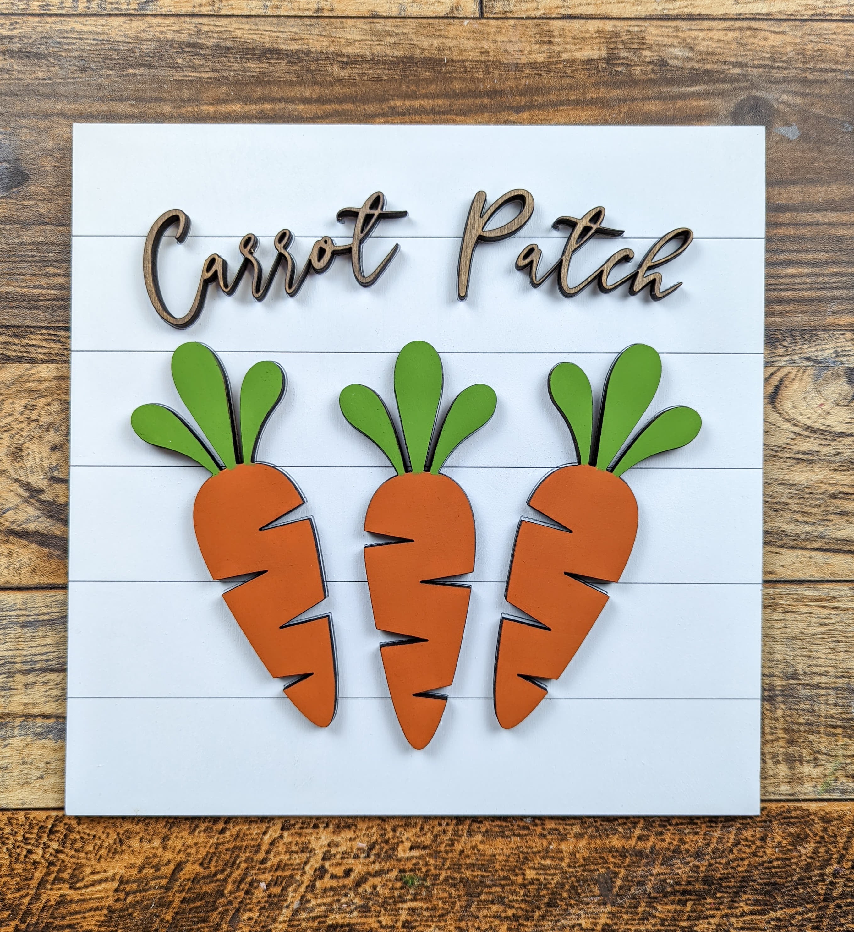 Carrot Patch Sign – Geo And Dan